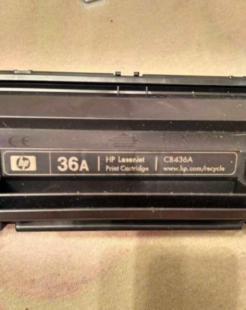 Картридж HP 36A, cb436a