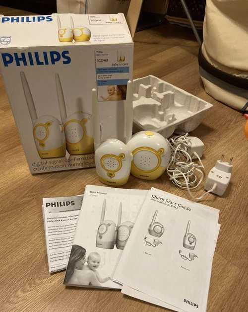 Радионяня Philips SCD 463