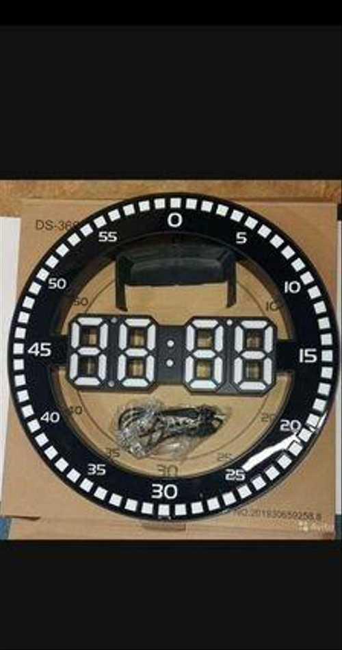 3D настенные часы LED