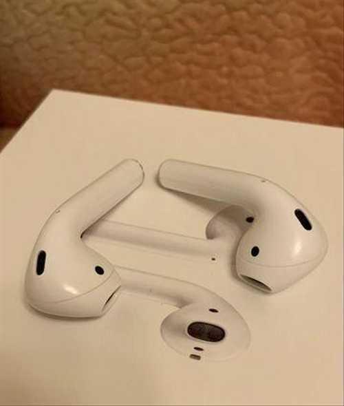 Apple AirPods 2. Оригинал. Коробка + кабель