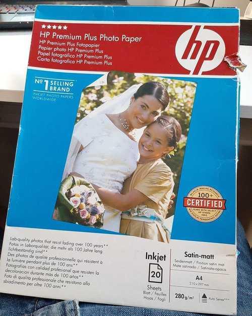 Фотобумага HP Premium Plus Photo Paper