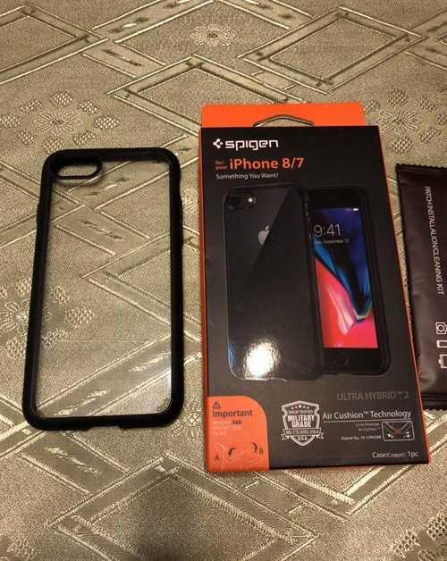 Противоударный чехол Spigen на iPhone 7/8