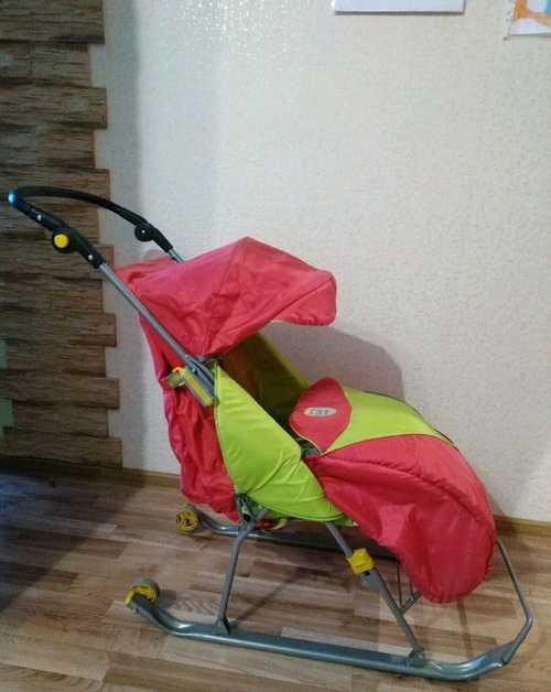 Коляска санки