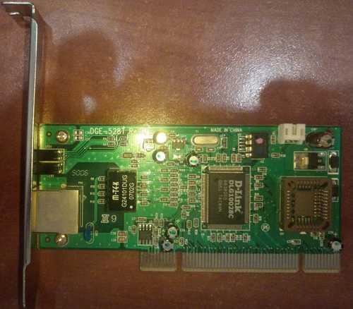 Сетевая карта dlink DGE-528T (1Gbps/PCI)