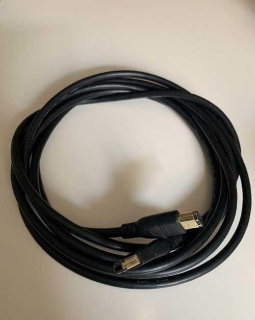 Кабель FireWire 400 6 pin (3 м)