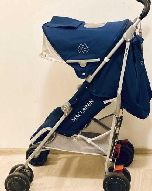 Коляска Maclaren Texno XT Blue/Silver