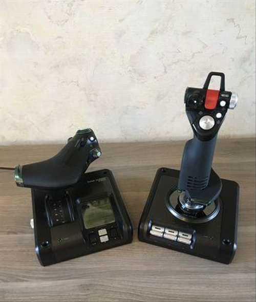 Джойстик Saitek X52 Pro Flight Control System