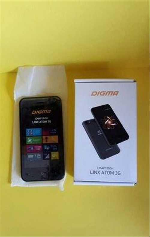 Смартфон Digma linx atom 3G новый