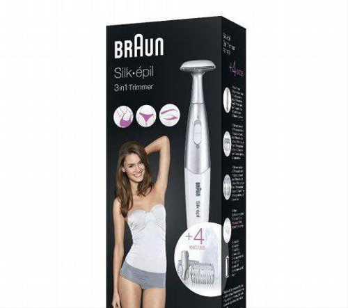 Стайлер бикини Braun Silk-epil FG 1100 White