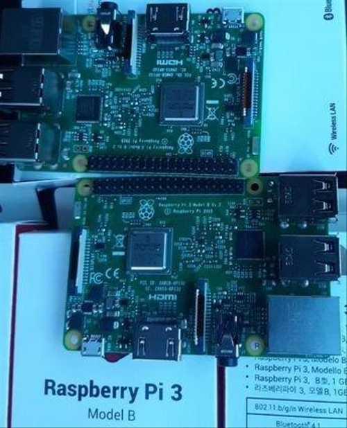 Одноплатный мини компьютер Raspberry Pi 3 Model B