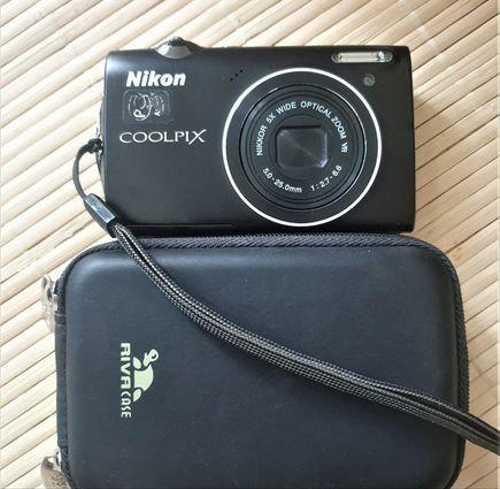 Фотоаппарат Nikon Coolpix s5100 черный