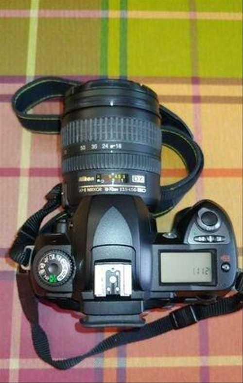 Зеркальный фотоаппарат nikon d70s без объектива