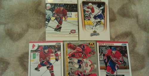 Хоккейные карточки NHL KHL panini Upper Deck