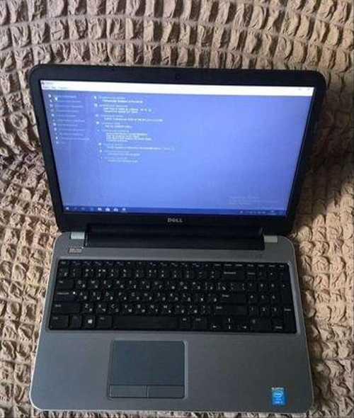 Игровой ноутбук dell 5537, 4gb Radeon r7, core I5