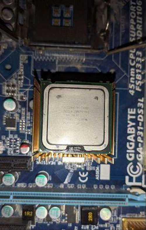 Gigabyte ga-p31-ds3l + intel core 2 duo e4600