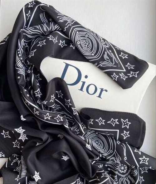 Платок Dior шёлковый