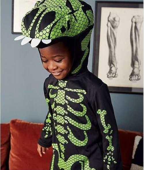 Новогодний костюм динозавра для мальчика