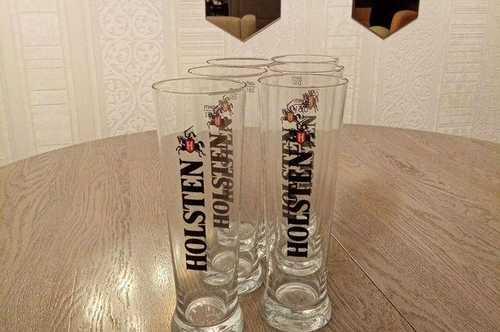 Пивной бокал новый Holsten /Хольстен
