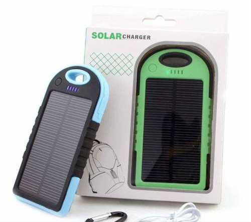 Power bank на солнечных батареях solar charger 500