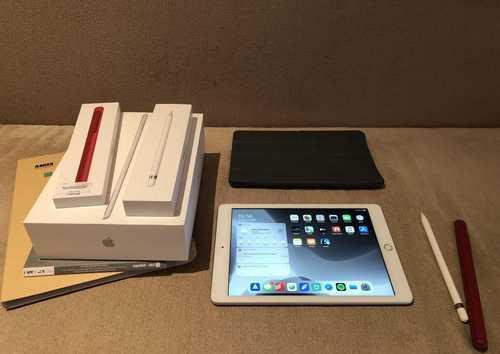 iPad 2018 (6th) 32gb Wi-Fi + Apple Pencil + Чехол