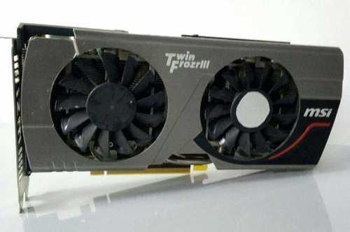 Видеокарта GTX 560Ti MSi hawk Twin frozriii