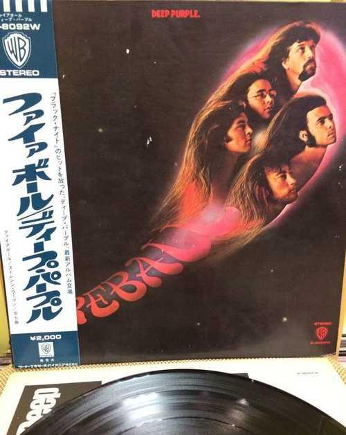 Deep Purple "Fireball"1971 Warner Japan original