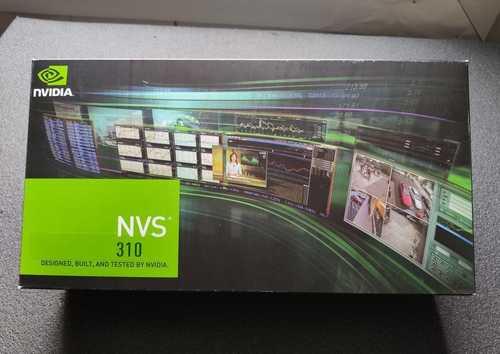 Профессиональная видеокарта nvidia NVS 310