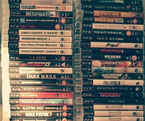 Игры для Playstation 3, коллекция