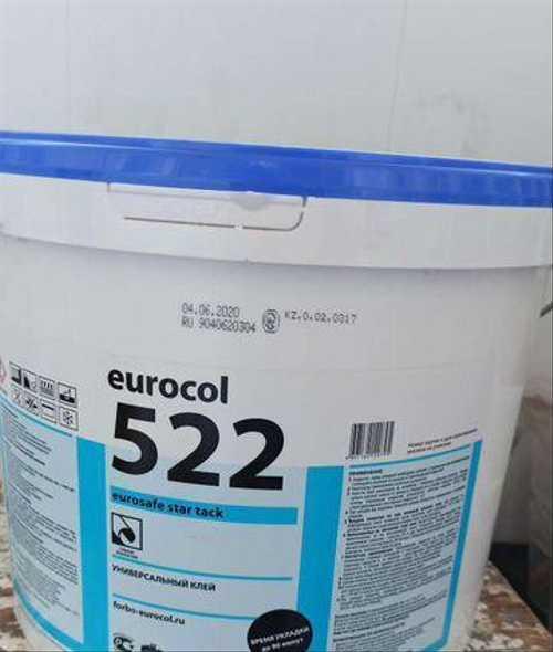Универсальный Клей для линолеума eurocol 522 13 кг