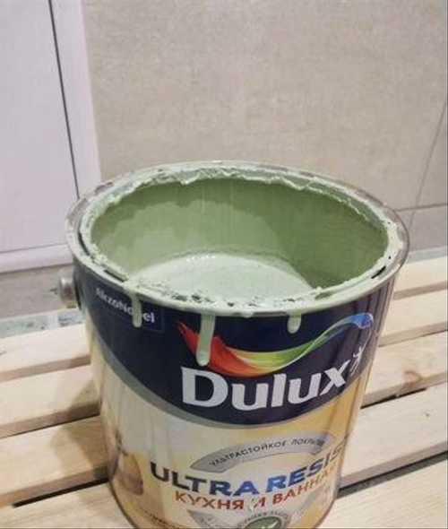 Краска для стен dulux ultra resist