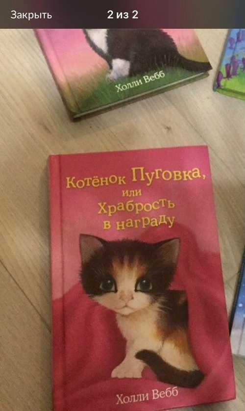 Книга Холли Вебб котёнок