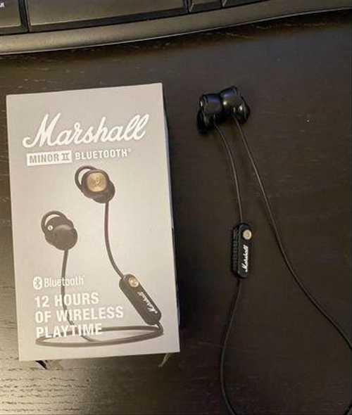 Bluetooth наушники Marshall minor 2