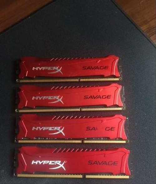 Оперативная память Kingston Hyperx Savage ddr3