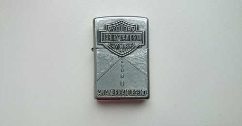 Zippo Street Chrome Harley Davidson American Legen