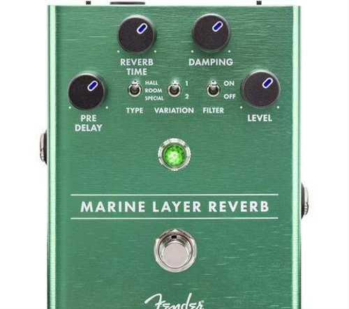 Fender marine layer reverb pedal