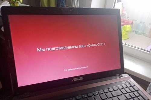 Ноутбук asus к53е