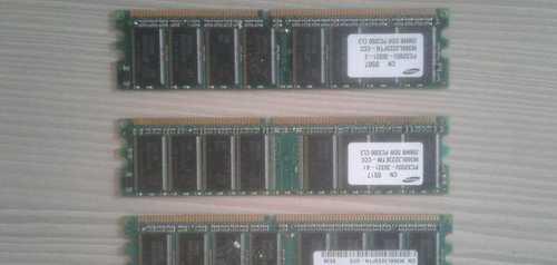 Продам ram DDR Samsung 256 mb Pc3200 cL3