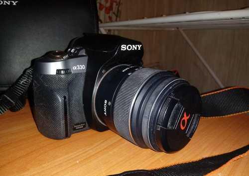 Зеркальный фотоаппарат Sony Alpha A330