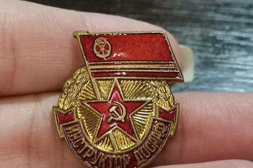 Знак Инструктор досааф, тяжелый