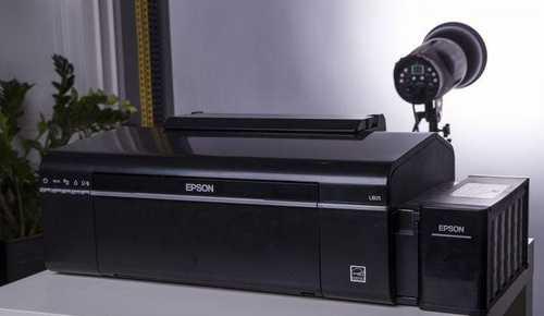 Какие дополнительные оттенки использует фотопринтер epson l805