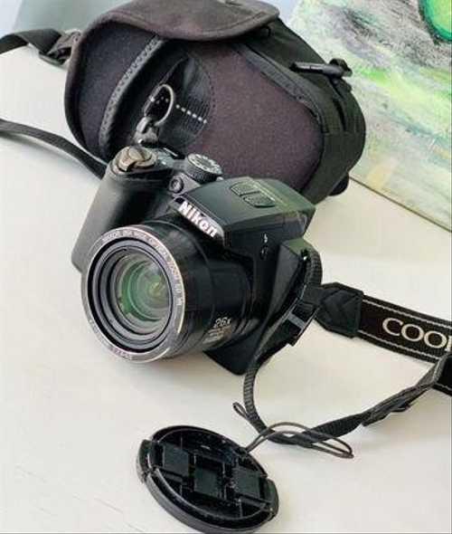 Фотоаппарат компактный Nikon Coolpix P100 Black
