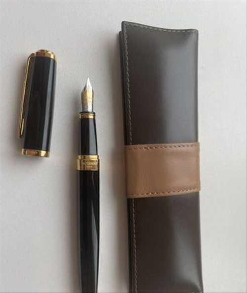 Ручка перьвевая. waterman ideal paris 18k 750 fran