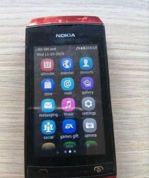 Смартфон Nokia Asha 306 арт.6047/993