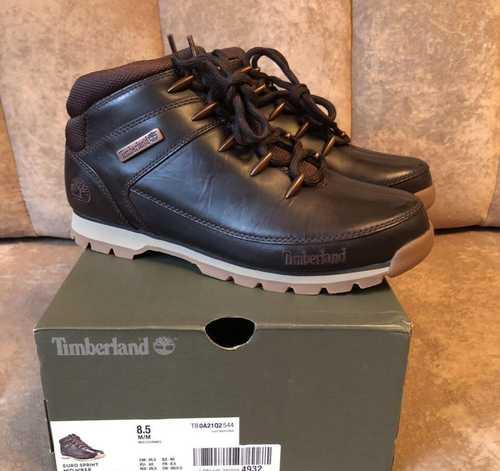 Timberland Euro Sprint Hiker 8.5US новые оригинал