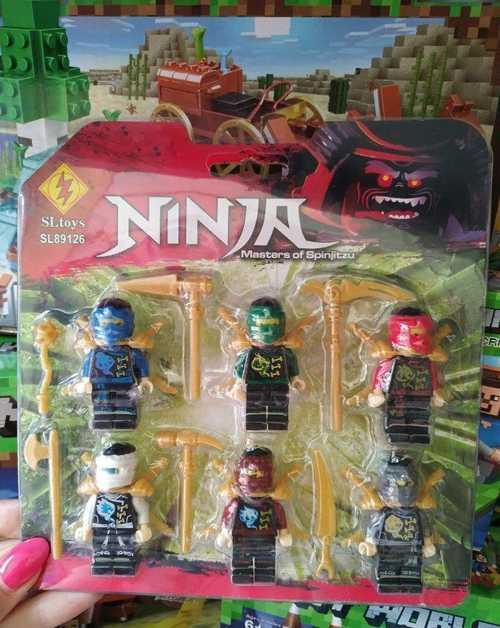 Lego Ninjago человечки аналог