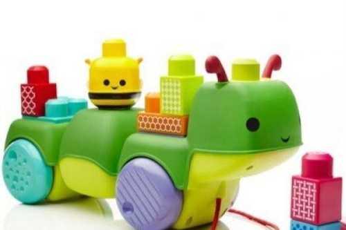 Конструктор Музыкальная гусеница Mega Bloks, Fishe