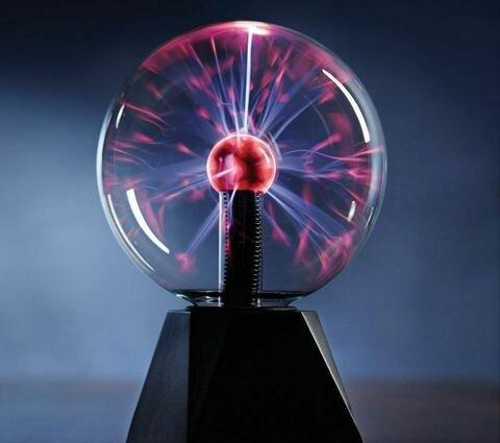 Светильник плазменный магический шар Тесла 15 см