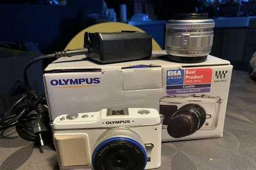 Фотоаппарат olympus pen e-p1 kit + 17 mm 2.8