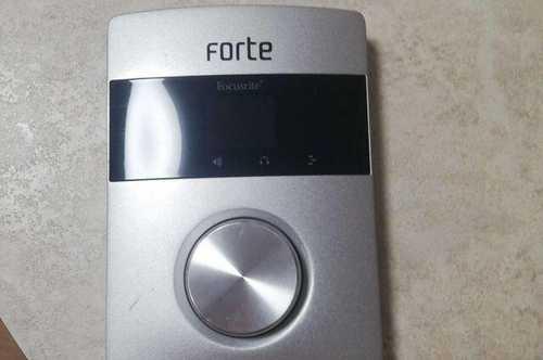 Focusrite forte