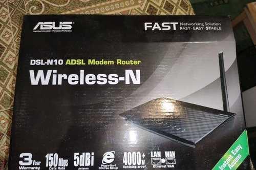 Модем asus DSL-N10